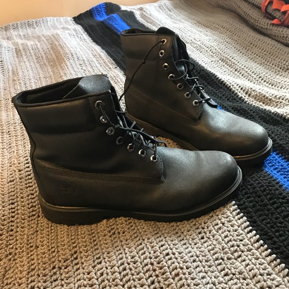 Timberland | Shoes | Brand New Pair Of All Black Timbs Sz2 | Poshmark